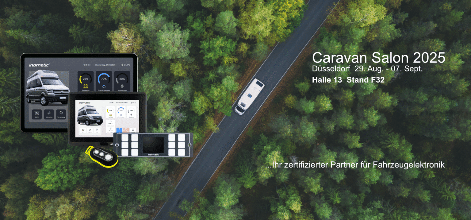 Smarte Steuerungen für deinen Camper inomatic Caravan Salon 2025